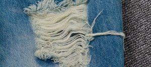 Denim Dry Processes - Whiskering , Laser Whiskering , Hand Scraping ...