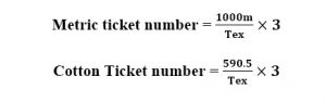 Thread Numbering System | Textile Study Center