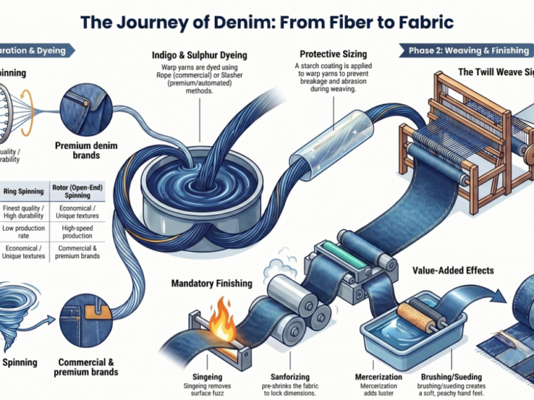 The Ultimate Guide to Types of Denim Fabric: From Raw to Stretch ...